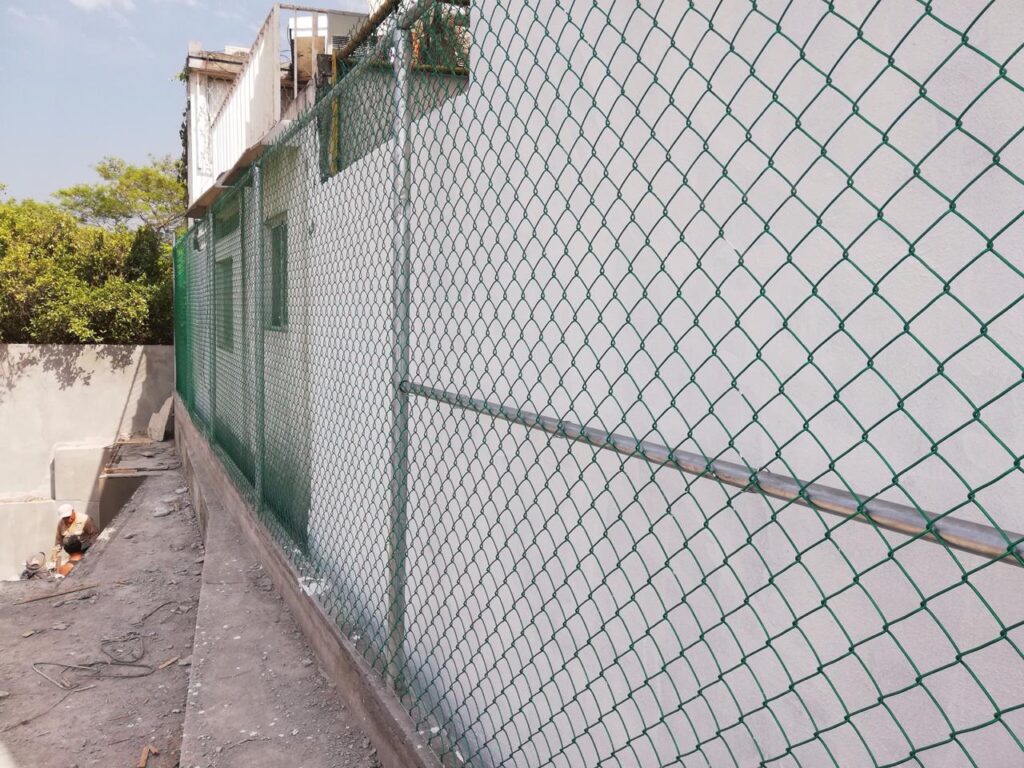 Malla Ciclonica Plastificada - Cercas HEMMI - Malla Ciclónica